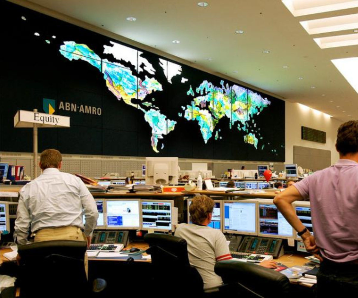 ABN AMRO BANK - HQ: Main Dealingroom - Domaszczynski & TEAM - Design ...